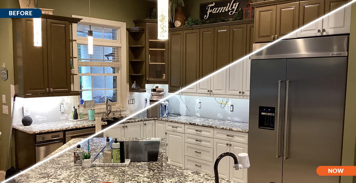 Exterior and kitchen cabinet painting in Durham - Spray-Net Durham