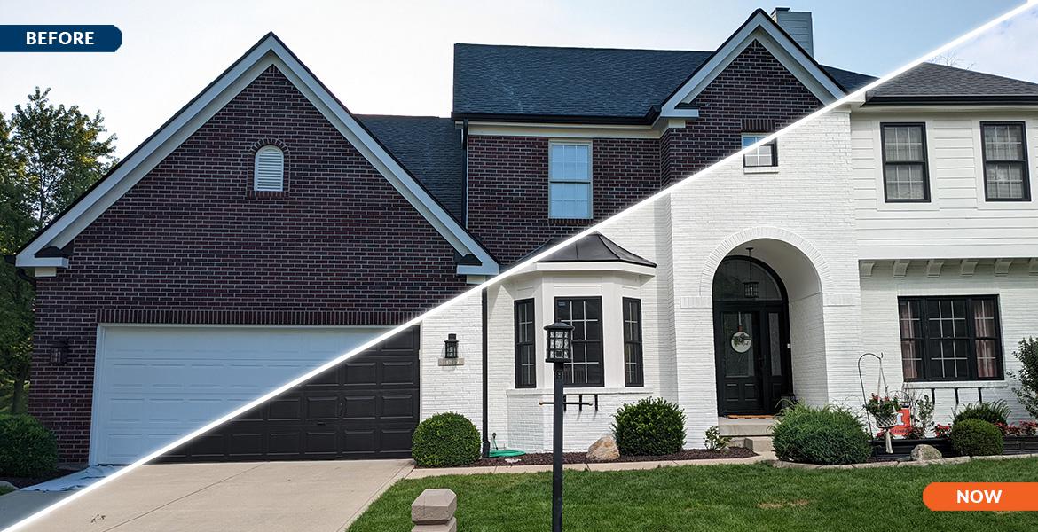 Exterior and kitchen cabinet painting in Indianapolis - Spray-Net North ...